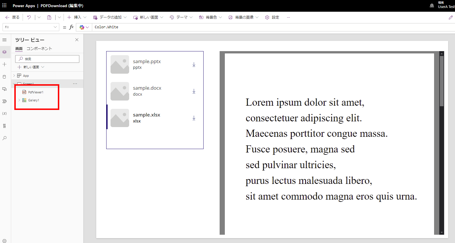 How to turn Word, Excel and Power Point previews into Power Apps canvas ...