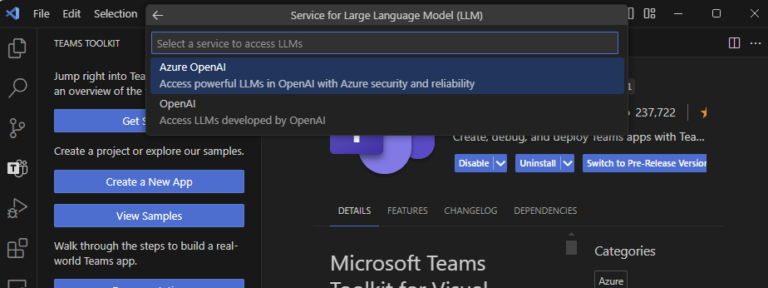 Teams Toolkitを使ってAIと会話できるTeamsボットを構築する｜Teams AI library | 仕事のあれこれ