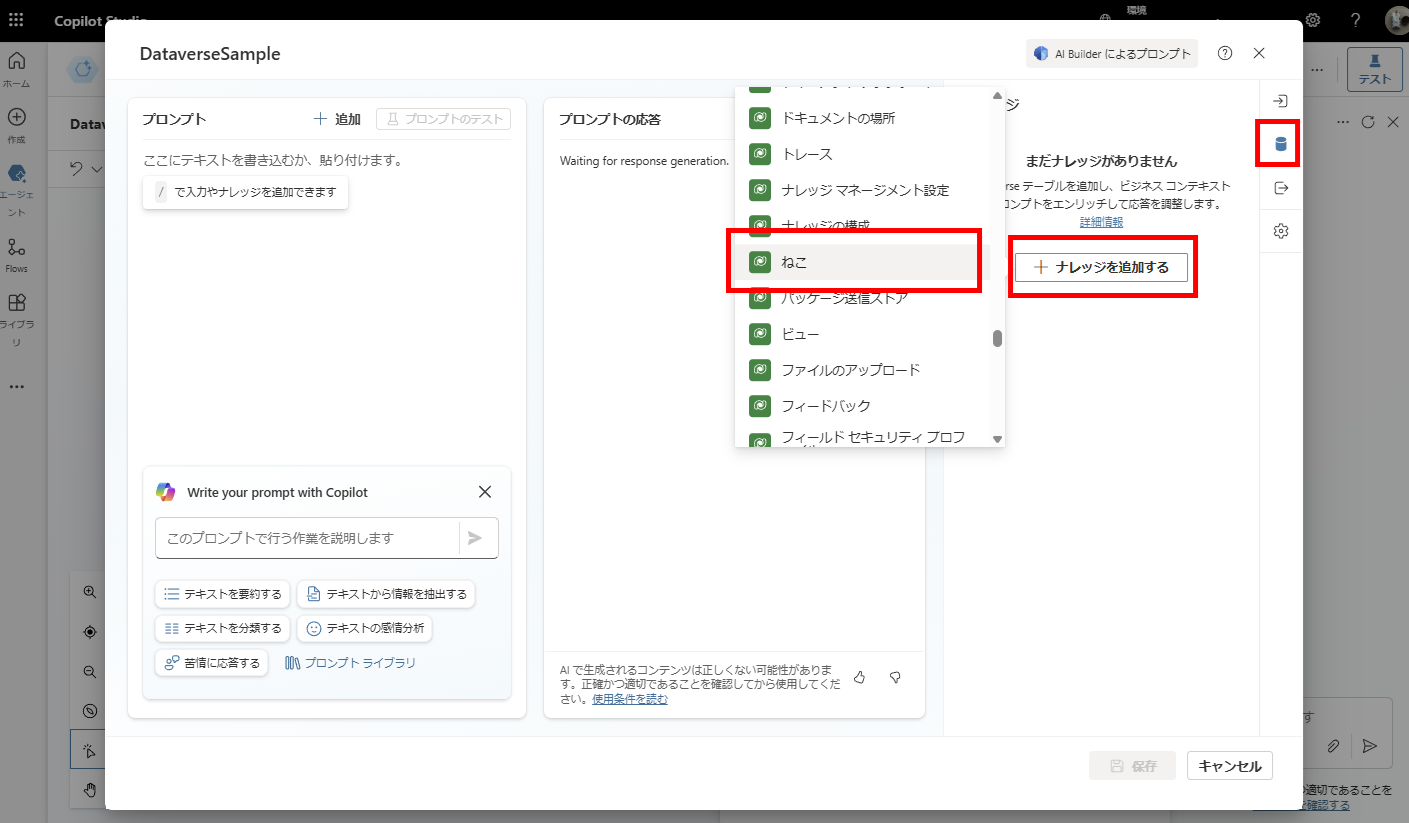 How to Use Dataverse as a Knowledge Source for RAG in Copilot Studio Prompt Actions